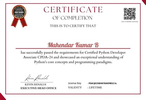 Finished Cpda 24 Program With Python Skills Mahendar Kumar Posted On The Topic Linkedin