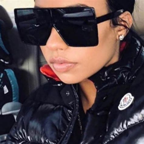 Wholesale Brown Casual Daily Solid Basic Sunglasses K79974 4 Online