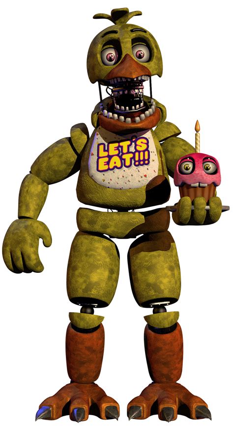 The Unwithered Animatronics From The Fnaf 3 Minigames Edits By Me Renders By Therayan2802