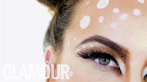 Watch Diy Snapchat Deer Halloween Make Up Tutorial Glamour Uk