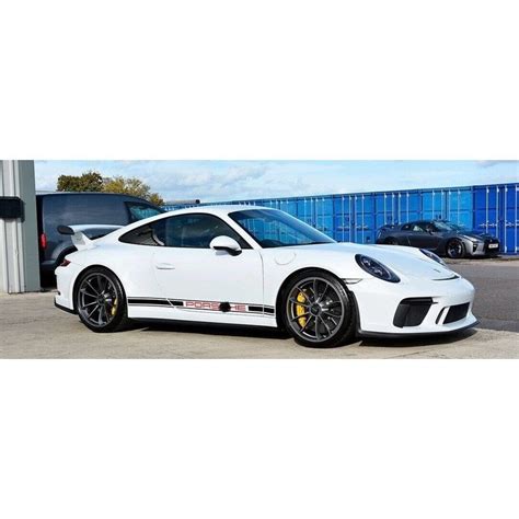 Two Tone Triple Stripe Side Custom Decal Set For Porsche 911 Etsy