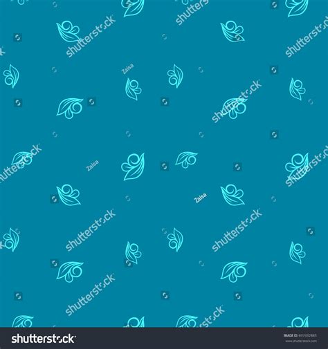 Plant Leaf Pattern Stock Vector Royalty Free 697432885 Shutterstock