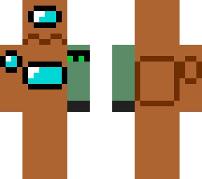 Among Us Crewmate Brown Skindex