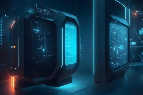 Premium Photo A Photorealistic Scenario In Which Aidriven Cybersecurity Algorithms Detect