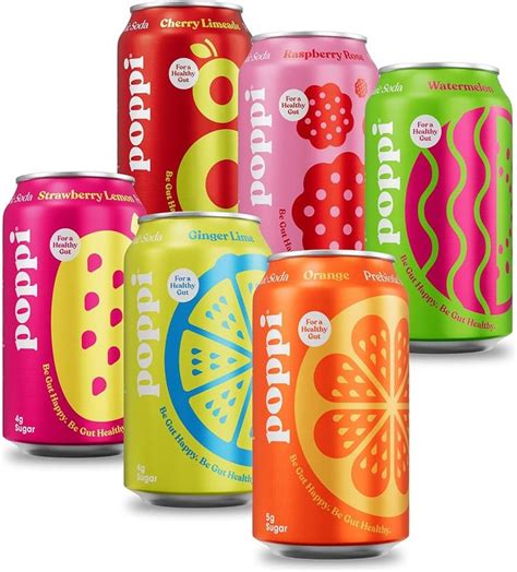 Poppi Sparkling Prebiotic Soda Variety Pack