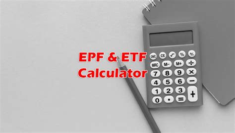 Epf Etf Calculator Salary Calculator The Sri Lanka