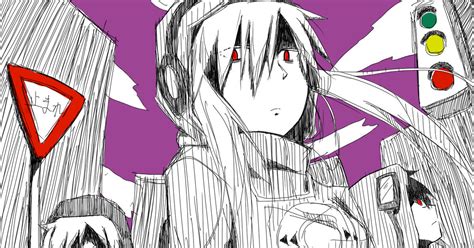 カゲロウプロジェクト キドとカノとセトにかっこつけてもらった【落書き】 チップのイラスト Pixiv