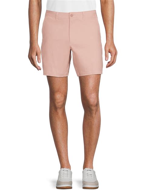 George Mens And Big Mens Flat Front Shorts 7” Inseam Sizes 28 54