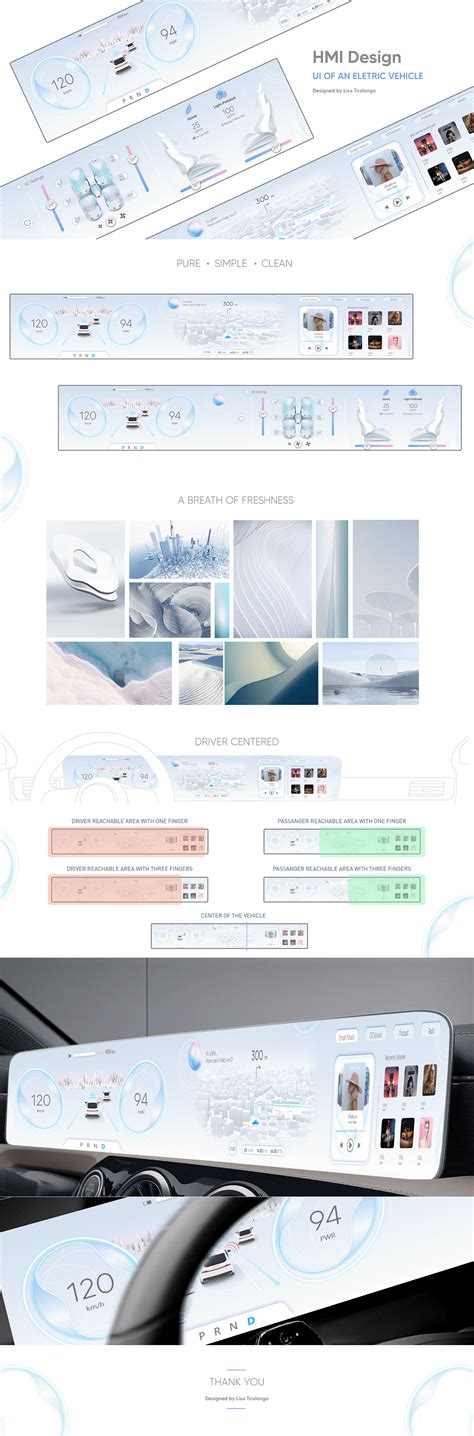 HMI Design UI Head Unit On Behance
