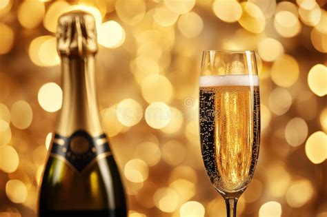 Celebrate Special Moments With Champagne In A Flute Glass Against A