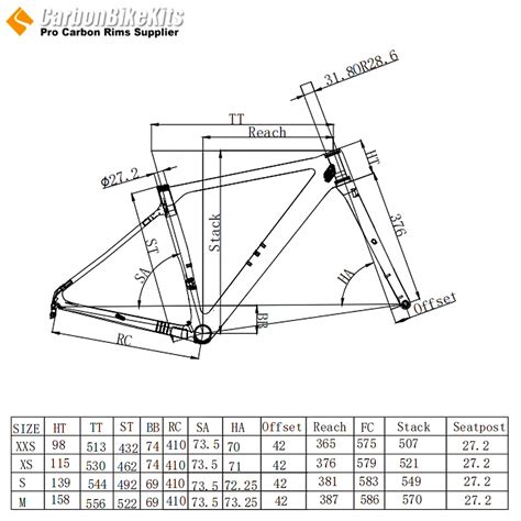 Cfm0030 Lightweight Carbon Road Bicyle Frame Frame Bb86