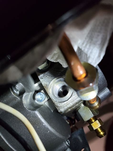 Leaking Return Line To Tiger Loop — Heating Help The Wall