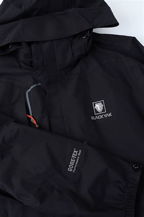 L 블랙야크 집업바람막이 점퍼자켓 등산 블랙 고어텍스 세컨웨어