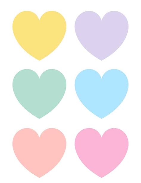 Pin By Cee Dee On Craft Notes Heart Template Heart Printable