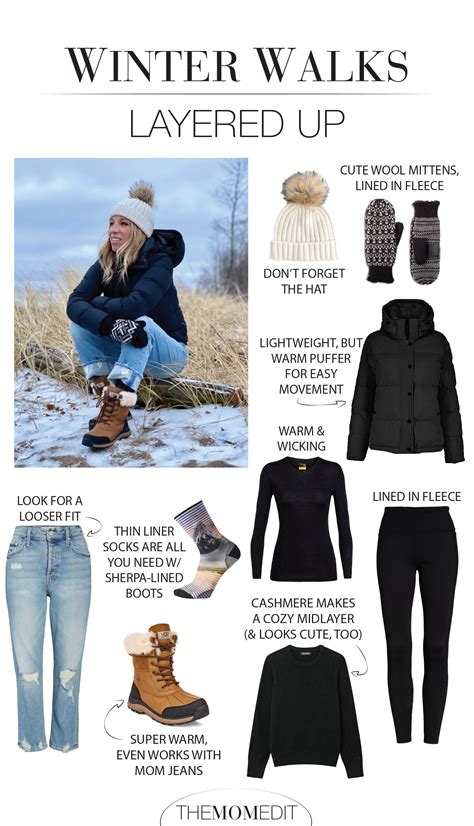 Layer Up My Cold Weather Outfit For Winter Walks The Mom Edit
