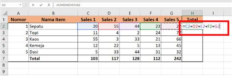 Rumus Total Pada Excel Cara Menghitung Total Jenis Kelamin Di Excel Count Fungsi Ini