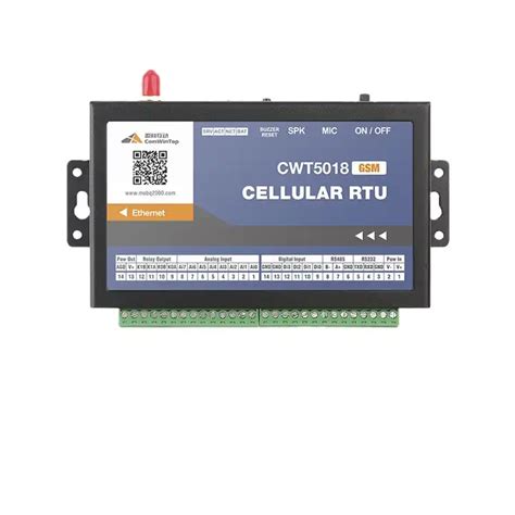 Cwt5018 4di 8ai 2do Rs485 Gsm Gprs 4g以太网wi Fi Modbus Rtu Tcp Mqtt M2m物