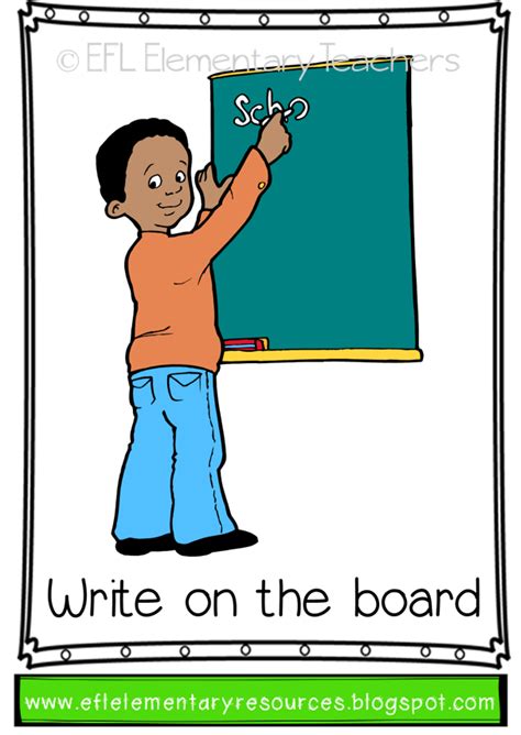 Classroom Commands Printable Flashcards Artofit