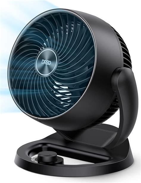 Dreo Fans For Home Bedroom Table Air Circulator Fan For Whole Room 9 Inch 70ft Strong Airflow