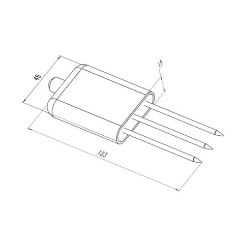 In Soil Temperature Humidity Moisture Conductivity Ec Ph Sensor With Rs Output Digiware