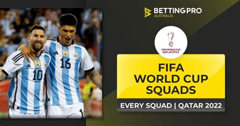 Fifa World Cup 2022 Squads Every World Cup Squad