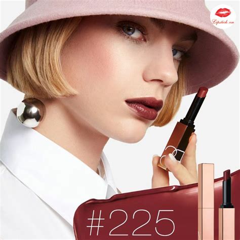 Son Dưỡng Nars 225 Show Off Đỏ Nâu Afterglow Sensual Shine Lipstick