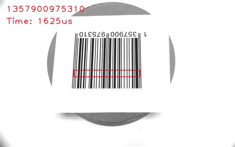 EAN 13 Barcode Reading