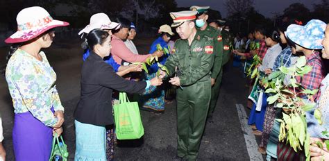 တပ်မတော်နယ်လှည့် အထူးဆေးကုသရေးအဖွဲ့ မန္တလေးတိုင်းဒေသကြီး အတွင်းရှိ ဒေသခံပြည်သူများအား ကျန်းမာရေး