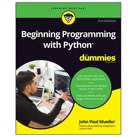 Beginning Programming With Python For Dummies Rd Edition Fahasa