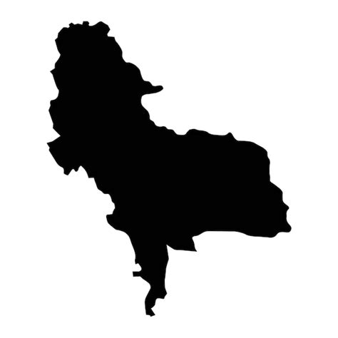 Una Sana Canton Carte District Administratif De La Fédération De Bosnie