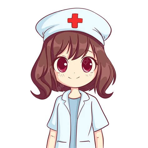 Nurse Cute Character Illustration Vector Nurse Character Nurse Illustration Cute Characters