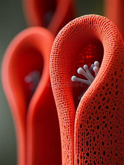 An Abstract Representation Of A Network With Intricate Details And