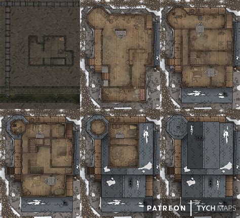 Trollskull Manor Winterspringrepaired 11x15 Waterdeep Dragon