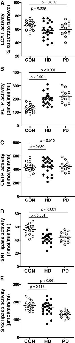 Analysis Of Serum Enzymes Indicates That HDL Metabolism Is Impaired In Download Scientific