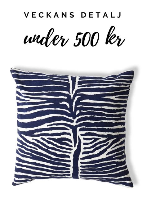 Zebra Kudde 34 Kvadrat Metro Mode