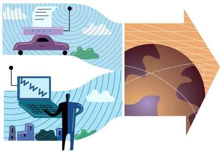 Stock Illustration Remote Access