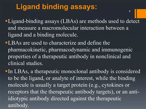 Bioanalytical Method Validation Guidelines For Ligand Binding Assays Pptx