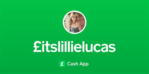 Pay £itslillielucas On Cash App