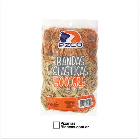 Bandas Elásticas Ezco 500g Librería Pb Pizarras Blancas En Mendoza