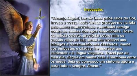 PRECES DOS SETE DIAS Domingo Arcanjo MIGUEL YouTube