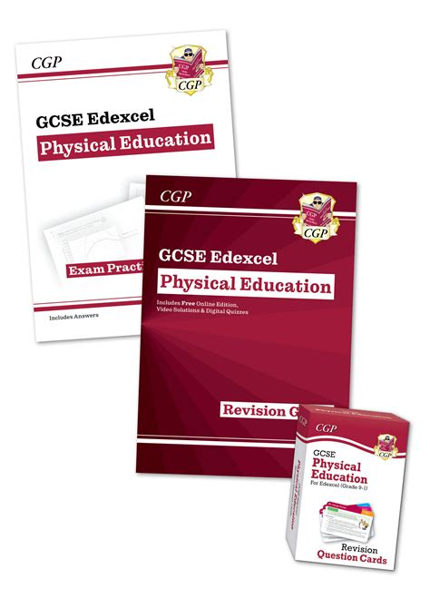 New Gcse Physical Education Edexcel Course Booklets Pack With Online Edition Cgp Books