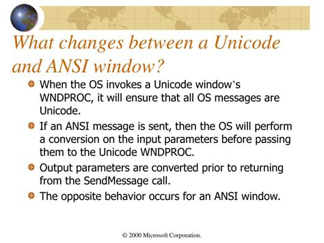 Ppt Case Study Porting An Mfc Application To Unicode Powerpoint