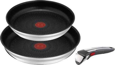 Tefal Pfannen Set Jamie Oliver Ingenio G6 Edelstahl Set 3 Tlg Je 1