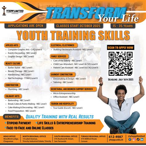 Ytepp 🚨 Applications Are Now Open — Youth Training 🚨 Facebook