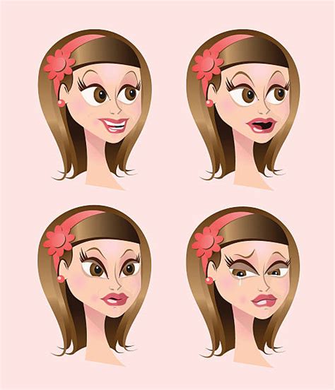 Girl Laughing Hysterically Illustrations Royalty Free Vector Graphics