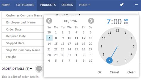 Code On Time 8580 Has Landed New Form Rendering Engine Advanced Lookup Input Calendar