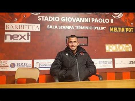 Nardò Lavello 4 0 Intervista post gara a Michel Ferreira