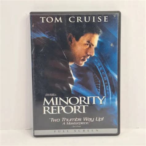 Minority Report Dvd 2002 Tom Cruise Steven Spielberg Eur 913 Picclick It