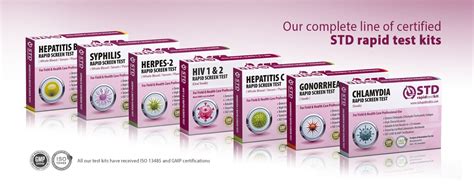 No Lab Instant Std Rapid Test Kits Results In