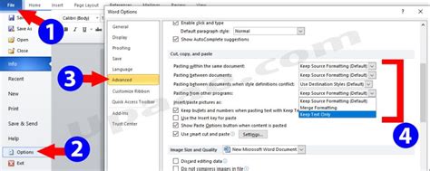 How To Stop Word From Importing Styles Upaae